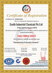 OUR CAPABILITIES – ZenithIndustrialchem